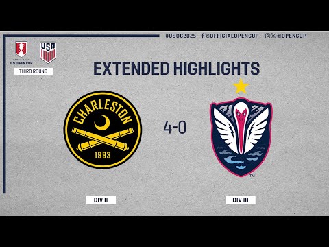 Charleston Battery vs South Georgia Tormenta EXTENDED HIGHLIGHTS | US Open Cup Rnd 3 | Apr 15, 2025