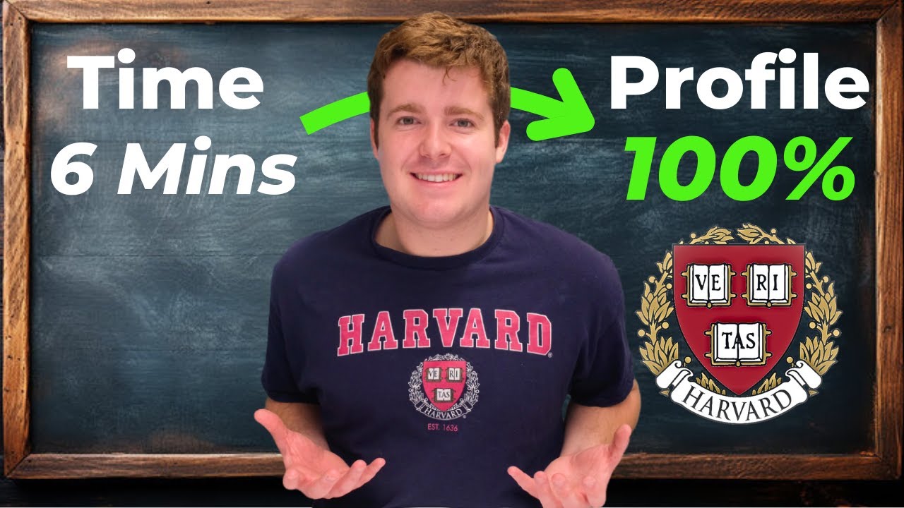 How to Make the ULTIMATE College Profile COMEBACK in 6 MINUTES