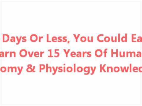 The #1 Anatomy and Physiology Study Guide
