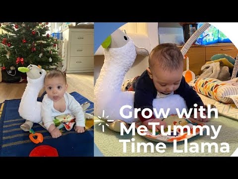Unboxing Grow with Me Tummy Time Llama. #MamiCorinna #Gift