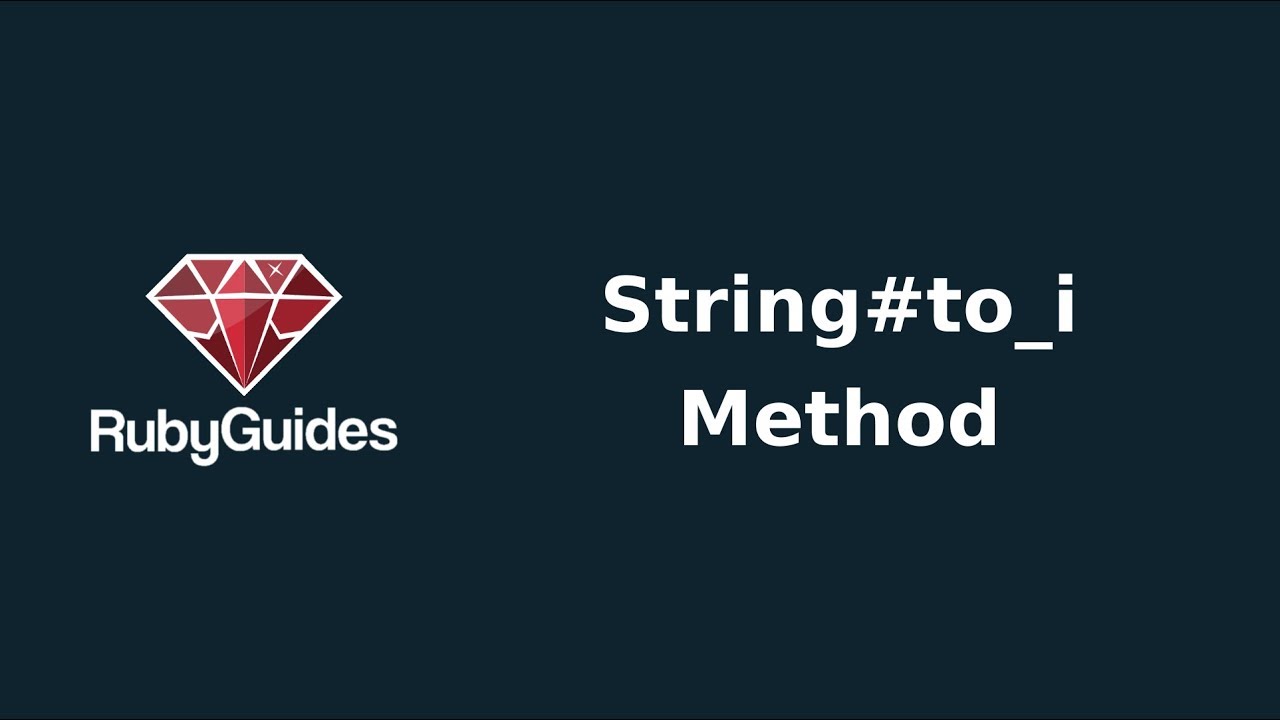 Convert Ruby String to Integer