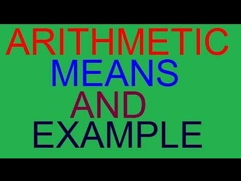 #statistics#mean#arithmetic #mean Explain Arithmetic mean with examples?