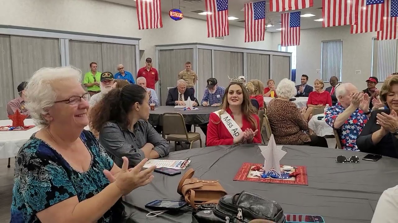 Apopka, Florida VFW Post 10147 Veteran's Day Ceremony 2022
