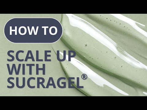 How to scale up Sucragel®