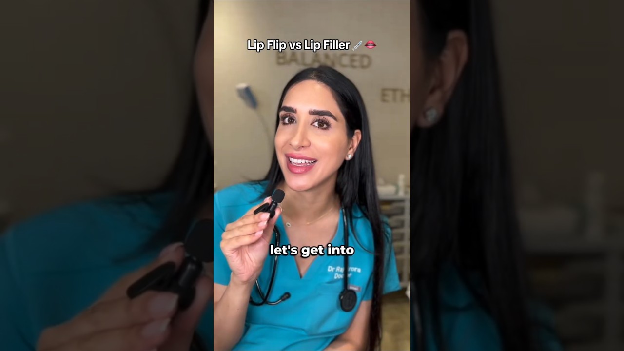 Lip flip or lip filler? Doctor explains the difference