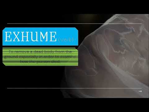 EXHUME | Dictionary| Thesaurus| Vocabulary| Synonyms|Word| Meaning| English| Language|