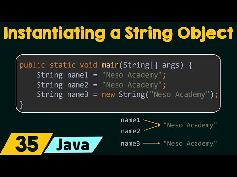 Instantiating a String Object