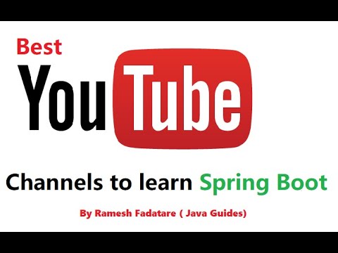 Learn Best YouTube Channels to learn Spring Boot - Mind Luster