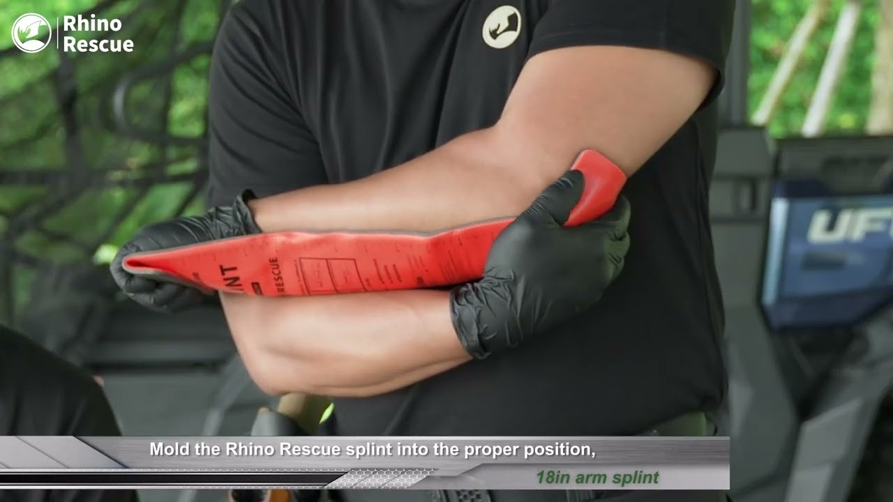 Rhino Rescue: Comprehensive Guide to First Aid - Splint 18in