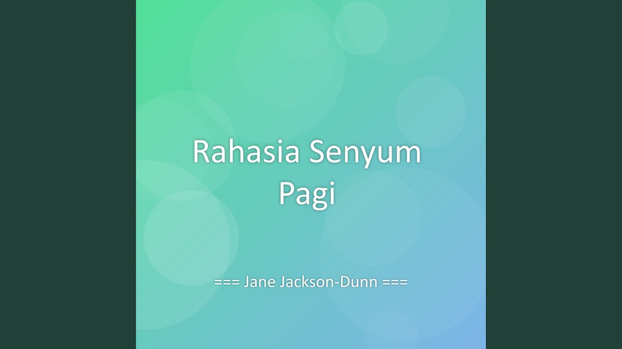 Rahasia Senyum Pagi