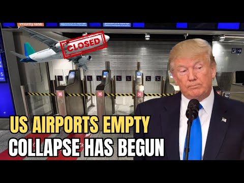 U.S. Airports EMPTY After 3 Million Tourists Cancel Trips—No One’s Talking About It