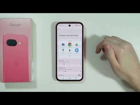 Google Pixel 9a: How to Change Font Size (Adjust Text Size)