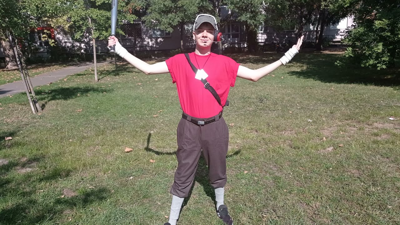 Scout Cosplay from Team Fortress 2