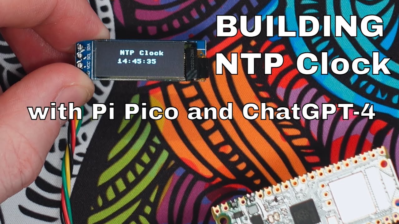 Building an NTP Clock Using Pi Pico and ChatGPT-4