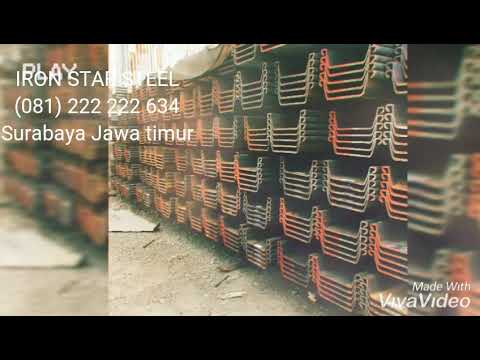 Sheet pile Steel U Type Steel piles 081222222634 IRON STAR STEEL ...