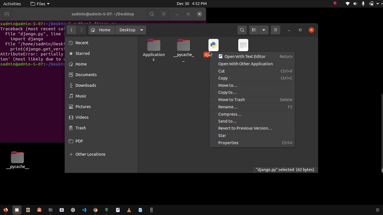 AttributeError partially initialized module python django Error