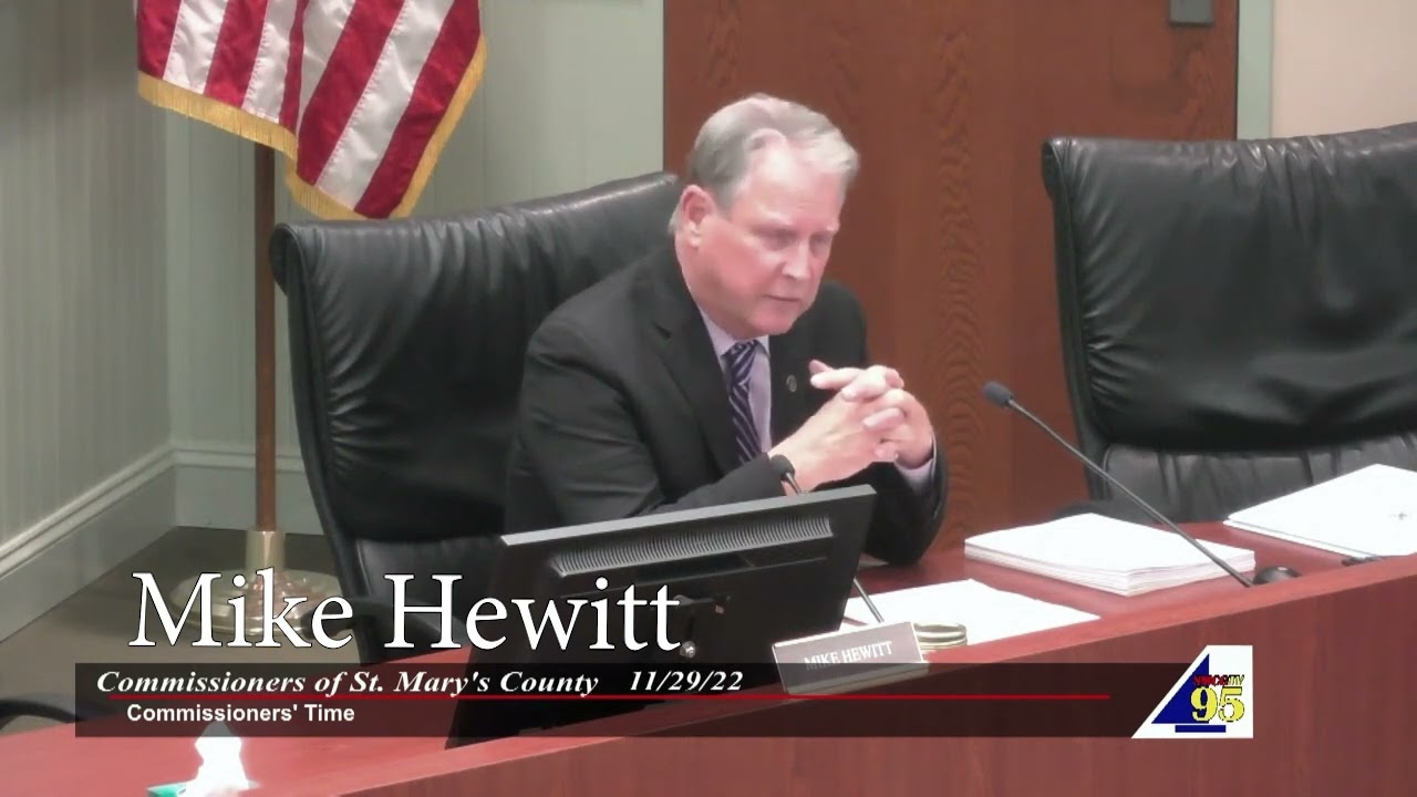 Commissioners Time 11/29/22 - Hewitt