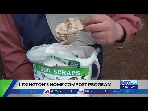 Lexington’s new home compost program helps reduce waste