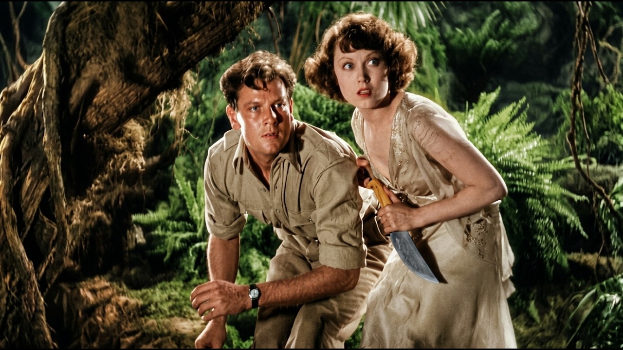 Joel McCrea | Classic Horror Thriller | The Hunter Becomes Prey! | The Most Dangerous Game 1932 4K