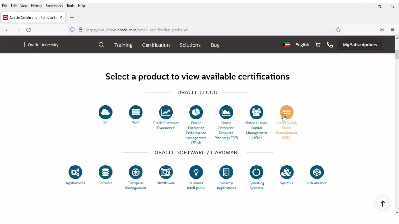 Oracle Certification Path
