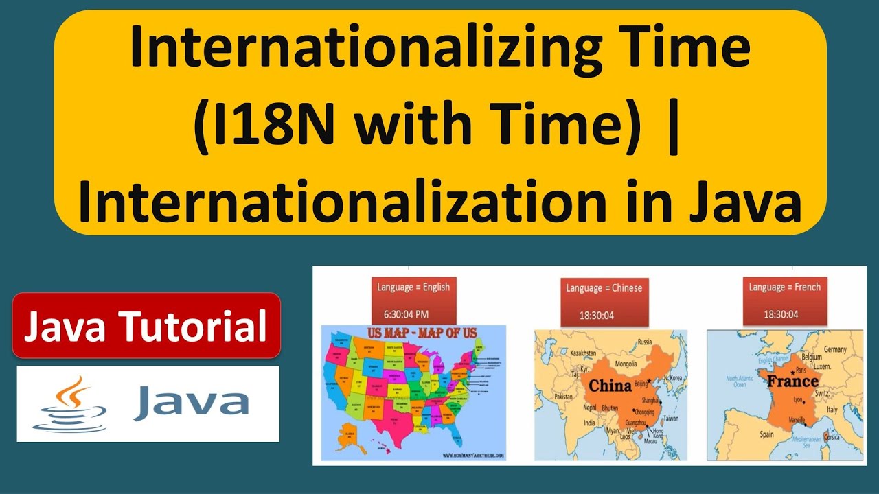 Internationalizing Time (I18N with Time) | Internationalization in Java