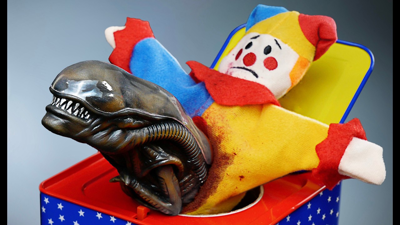Alien Chestburster Jack-in-the-Box Build