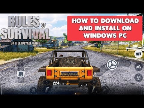 RULES OF SURVIVAL - HOW TO DOWNLOAD AND INSTALL ON WINDOWS PC