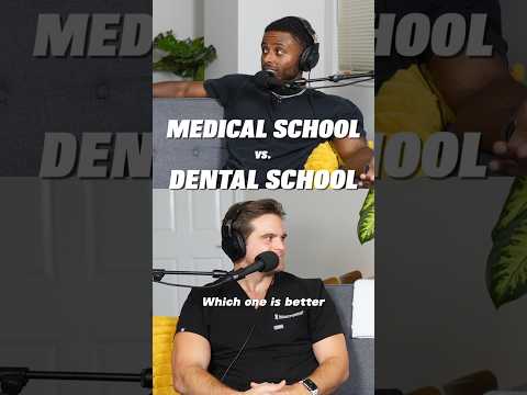 Medical school v Dental School? #dentalstudent #dentalschool #medicalstudent #medicalschool