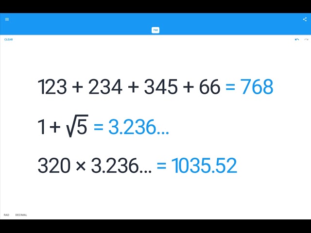 Unique calculator app is free for one week only in the Google Play ...