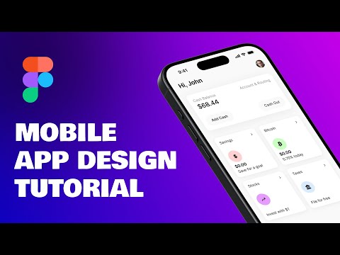 Fintech App UI to Master Auto Layout and Component In Figma.