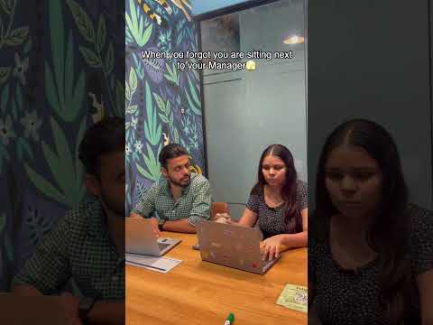 Manager Employee shenanigans | OneVarsity #officememes #corporatemajdoor