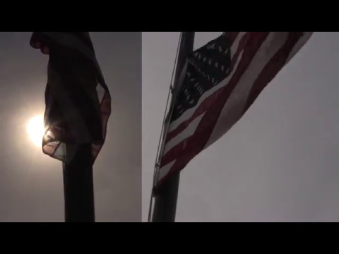 CENT Flags at Half Staff