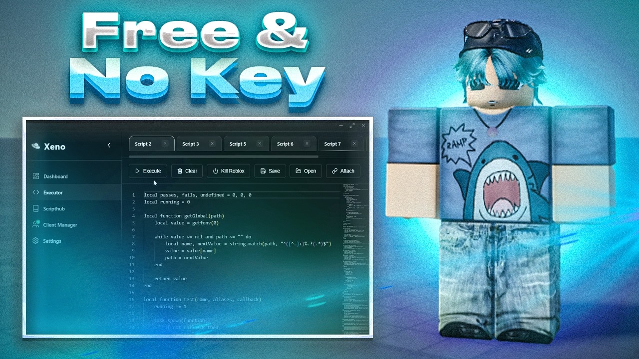 Roblox Executor XENO Web Free Working Exploit No Key & ScriptHUB 2026 [100% UNC]