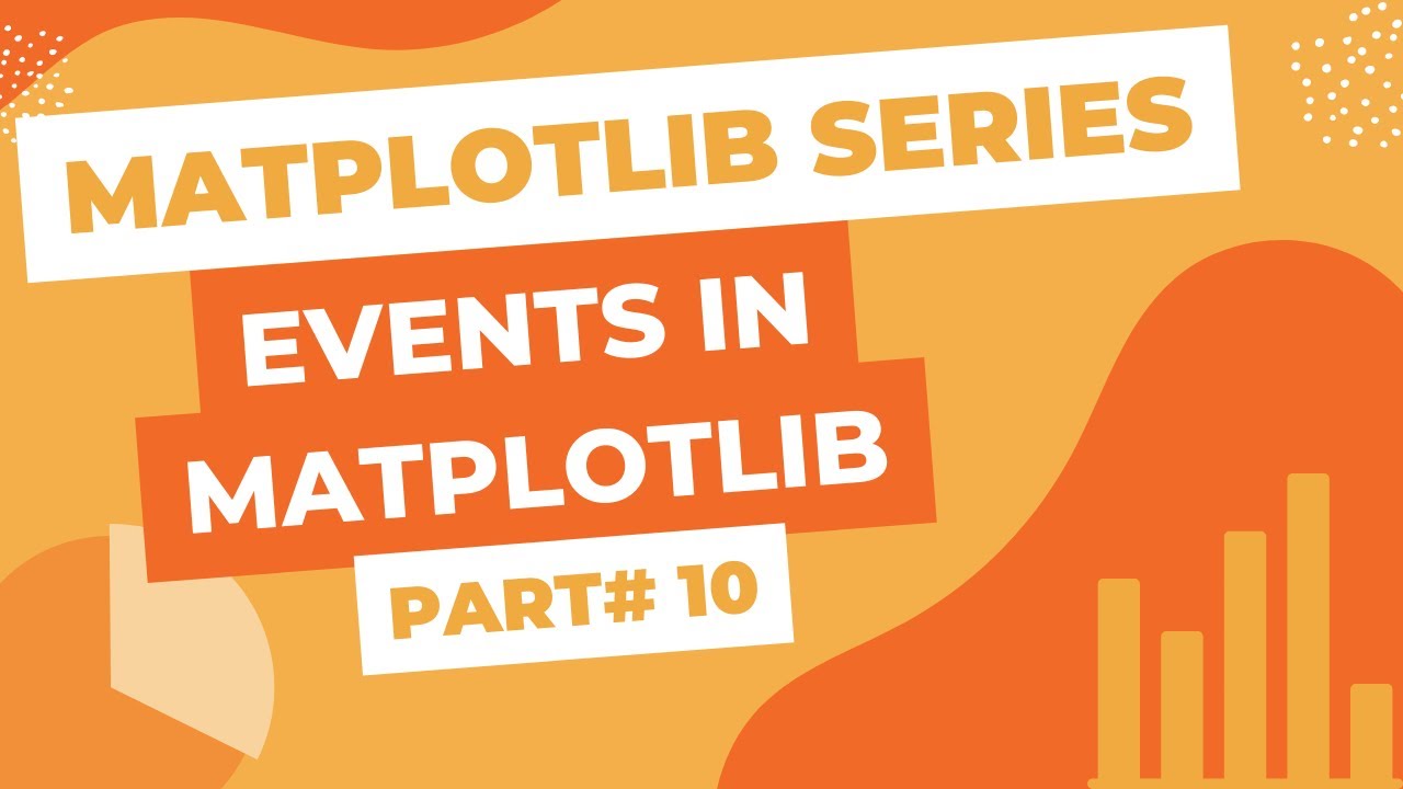 Events and Event Handling in Matplotlib