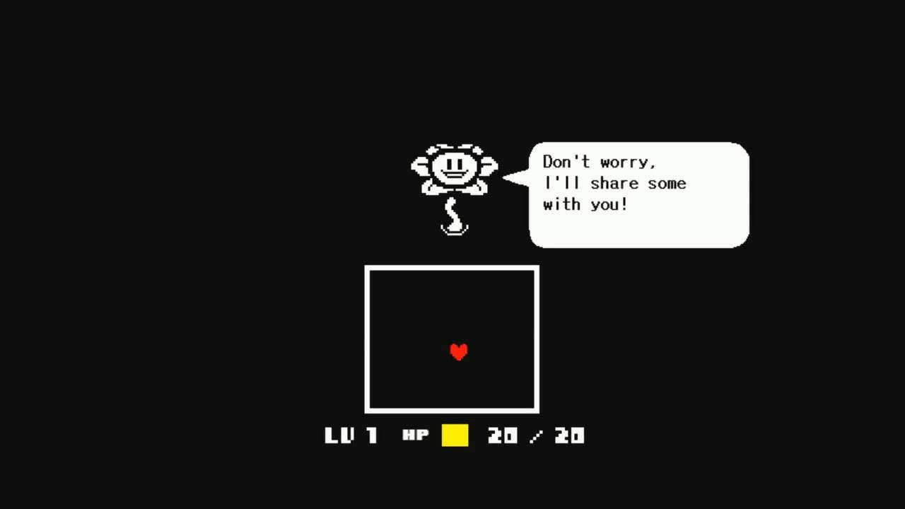Undertale Demo - Trolling with Flowey
