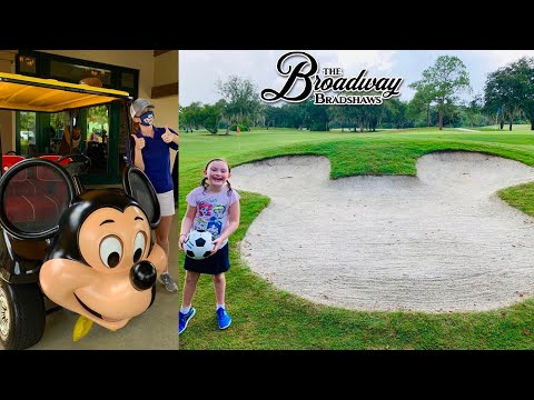 Ep. 84 Disney World FOOT GOLF !? right next to Magic Kingdom- there's a SOCCER golf course? FUN!!