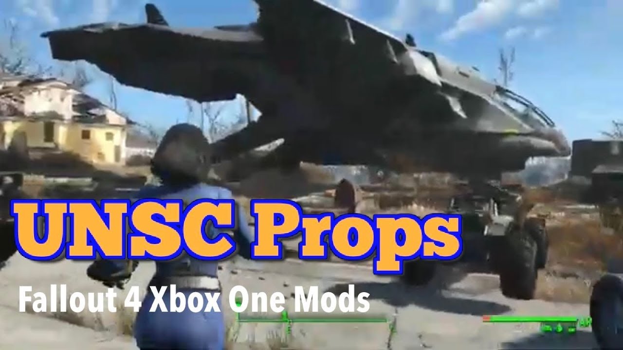 UNSC Props Fallout 4 Xbox One Mods