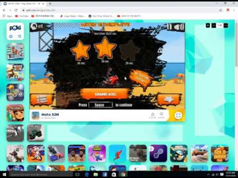 Moto X3M Gameplay Poki.com by STARPLAY Unique