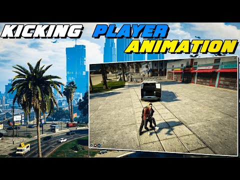 Free Unique Kick Player Script | Kicking Player Animation | QBCore / ESX | FiveM Tutorial #117