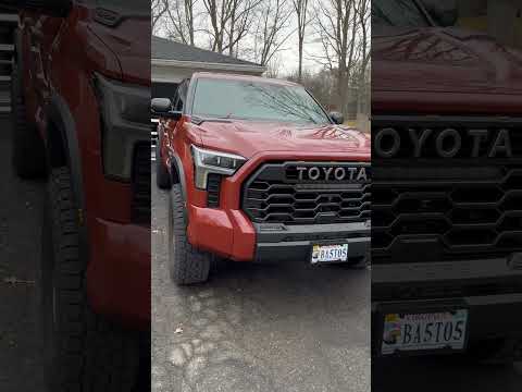 Love my 2024 Toyota Tundra TRD Pro on 37s!