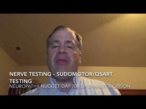 Nerve Testing - Sudomotor/QSART Testing