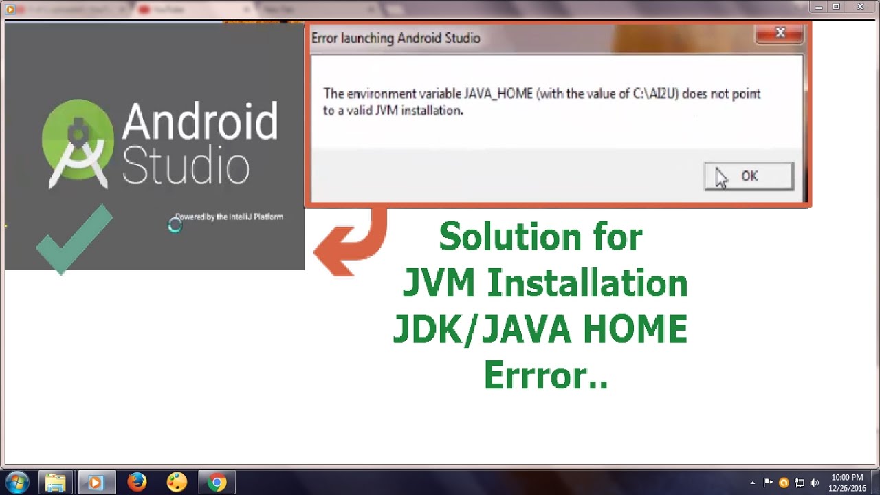 [Solved] JDK Error Problem/JAVA HOME How to Set Environment Variable?