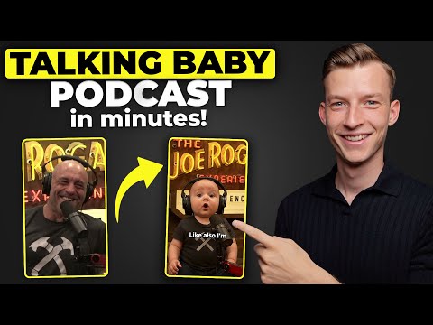 How to Create a VIRAL Talking Baby Podcast with AI (Fast & Simple Tutorial)