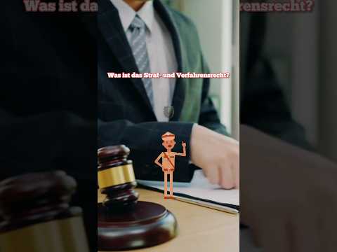 Sachkundeprüfung 34a: Was ist das Straf- und Verfahrensrecht? | Kurz erklärt! ⚖️📚