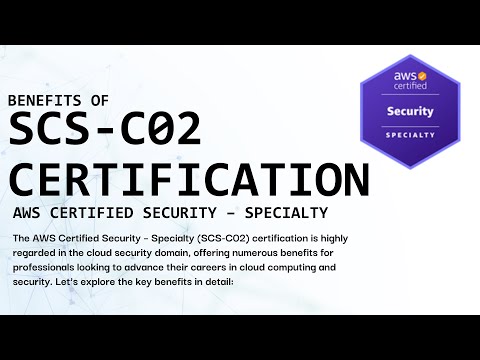 Benefits of AWS Certified Security – Specialty (SCS-C02) Certification