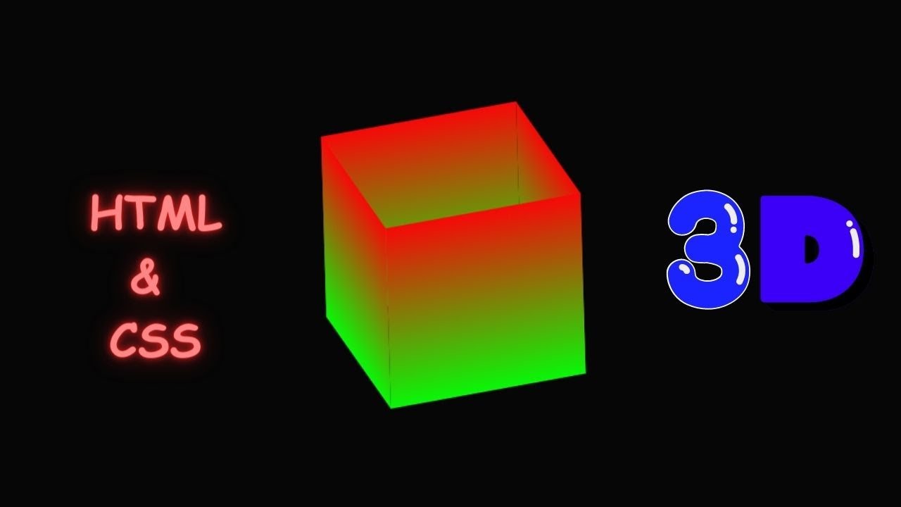 3D Light Animation Effects Using Only HTML and CSS