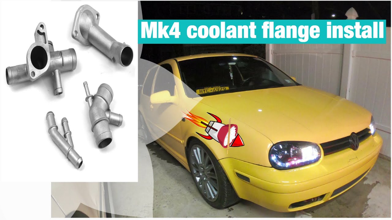 Cast coolant flanges
