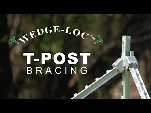 Fencing 101 - Building T-Post Corner Braces with Wedge-Loc