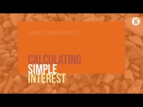 Calculating Simple Interest