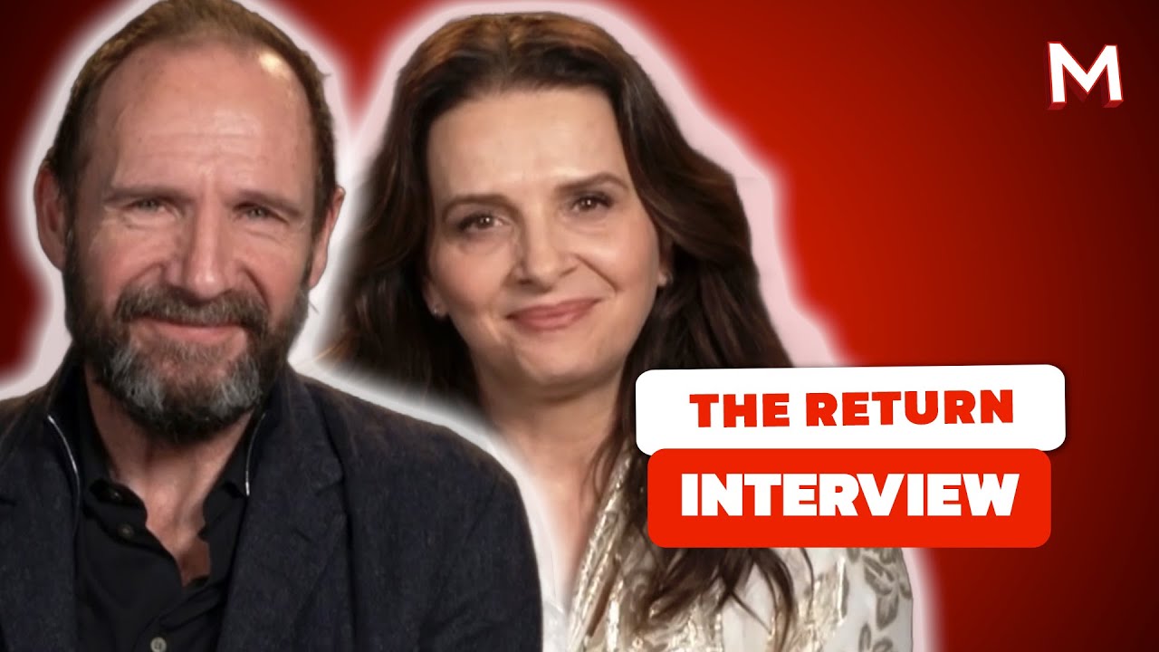 Ralph Fiennes & Juliette Binoche Reveal How 'The Return' Adapts Homer's Odyssey | Interview